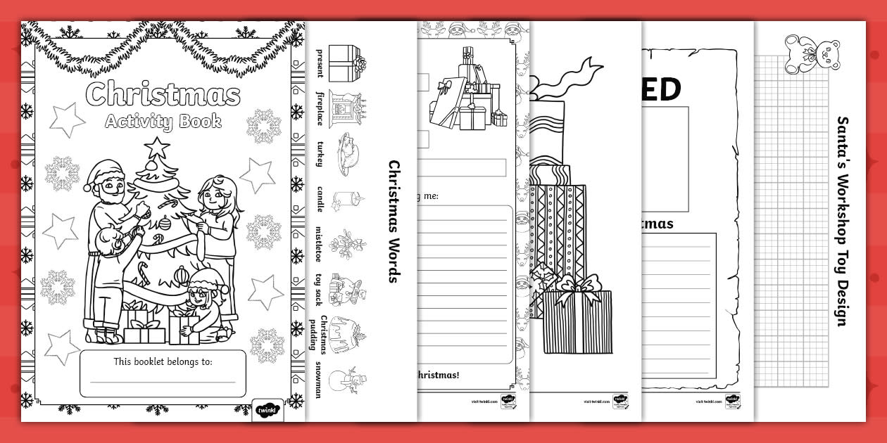 KS1 Christmas Activity Printable Pack For Festive Fun