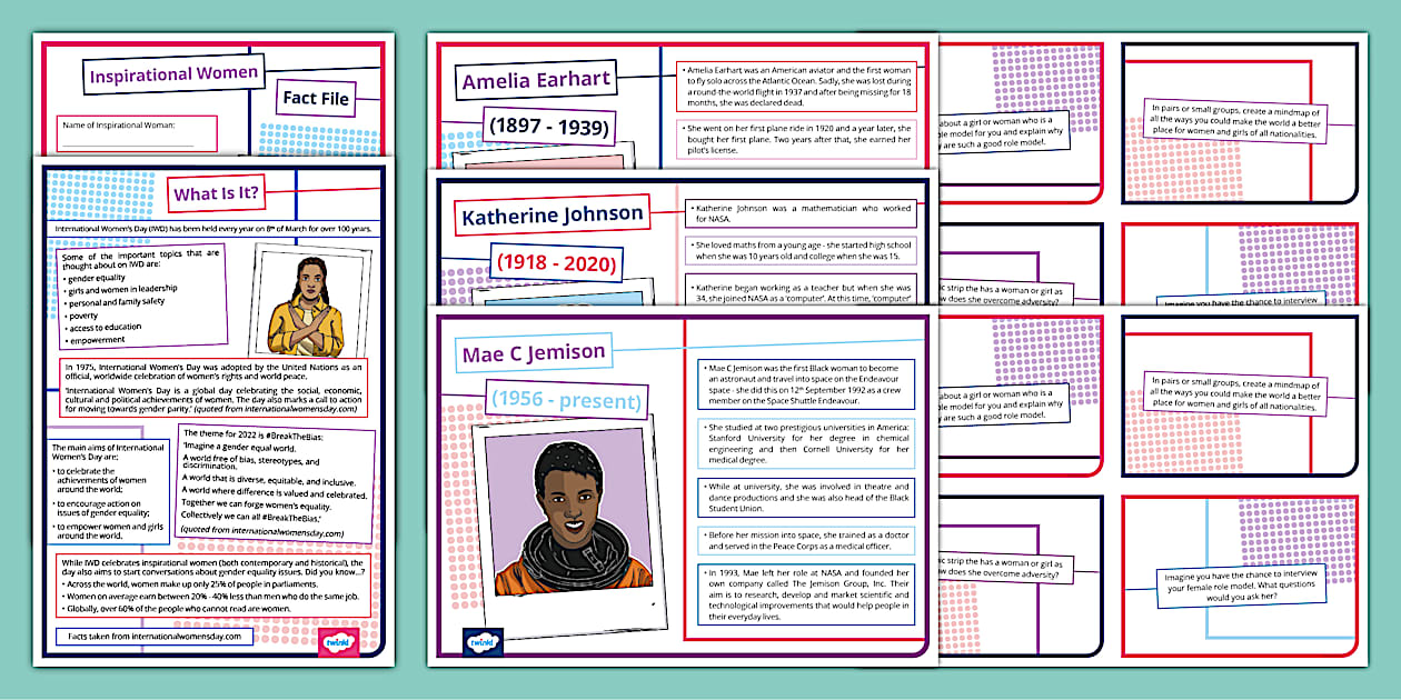 Older Learners: International Women’s Day Resource Pack