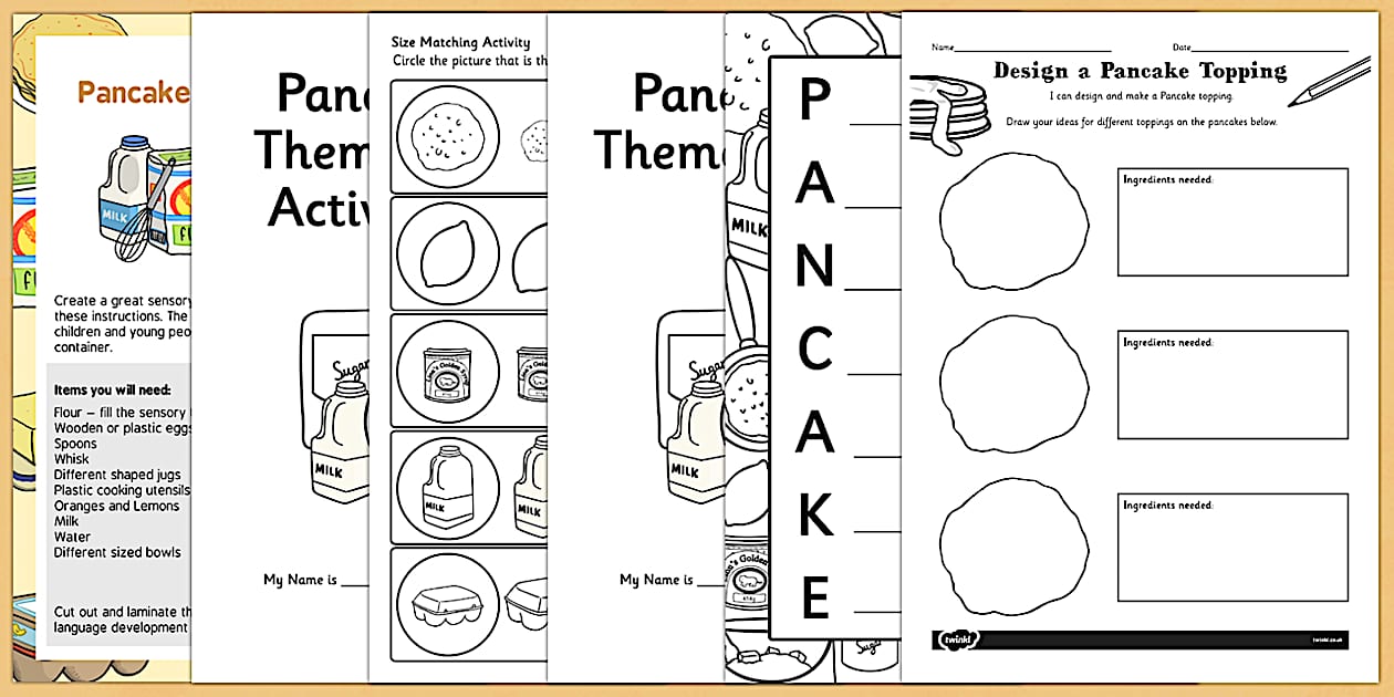Top 10 Pancake Day Resource Pack (teacher made) - Twinkl