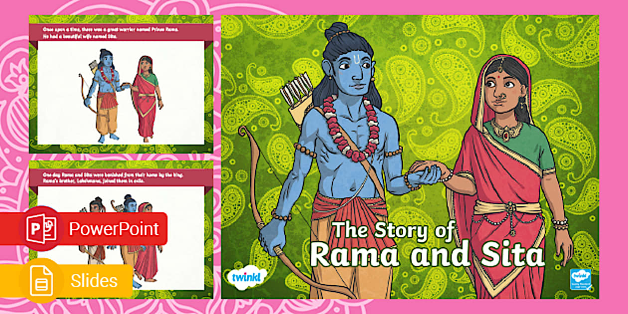 Rama and Sita Story PowerPoint & Google Slides - Twinkl
