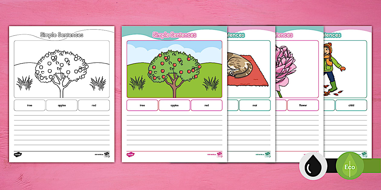 Simple Writing Prompts Activity - Grades K-3 (Teacher-Made)