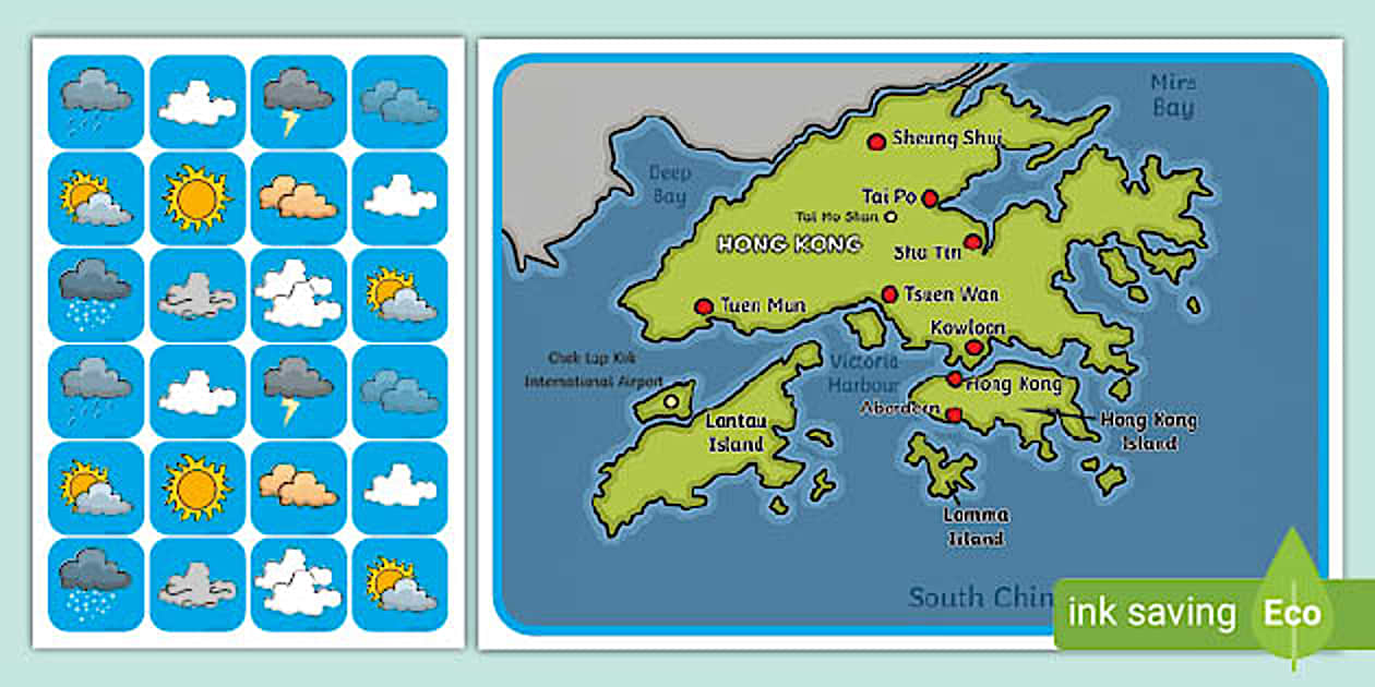 Hong Kong Weather Forecasting Role Play Pack (teacher made)