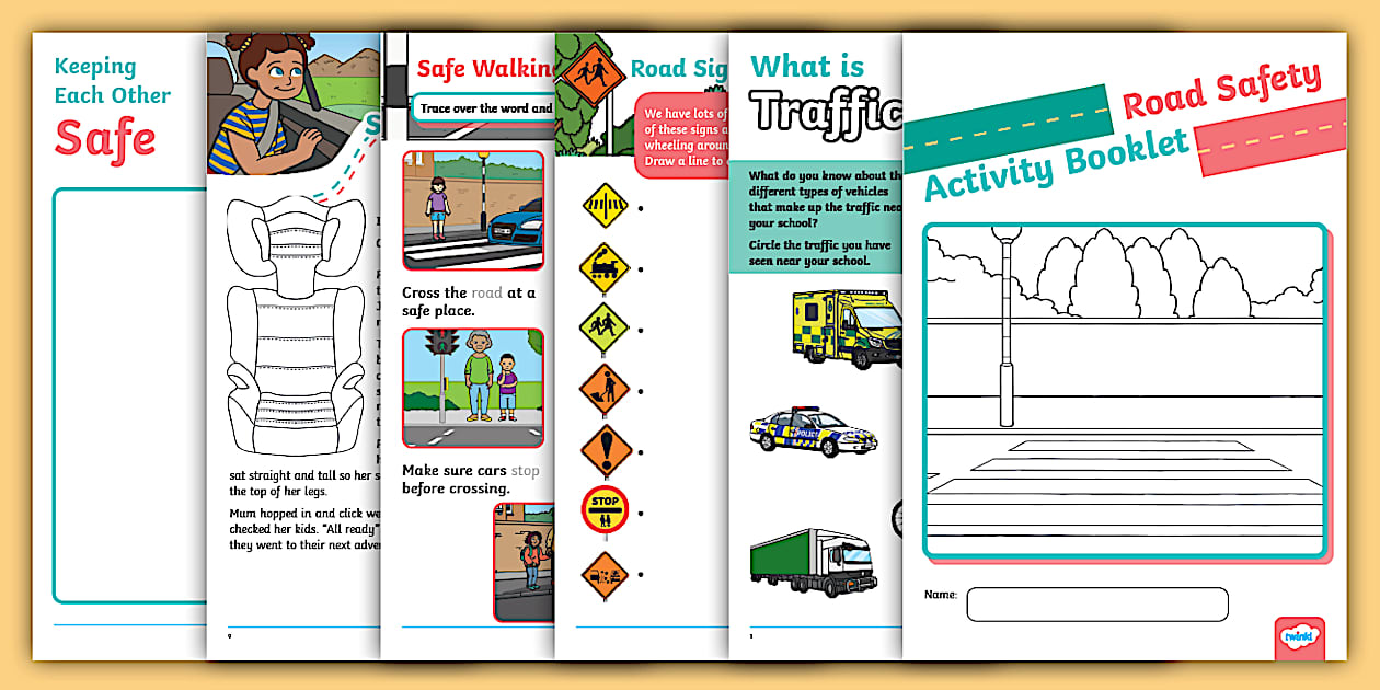 Road Safety Activity Booklet (Year 0-2)