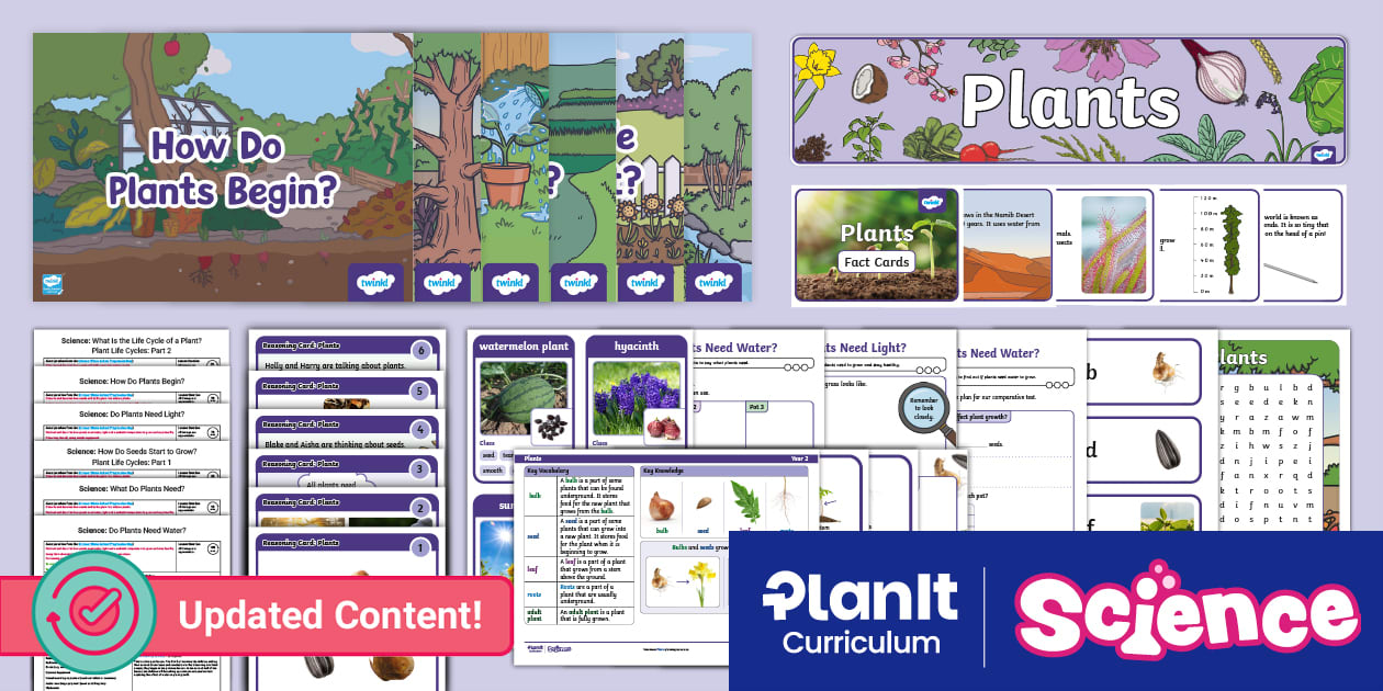 Science: Plants: Year 2 Unit Pack