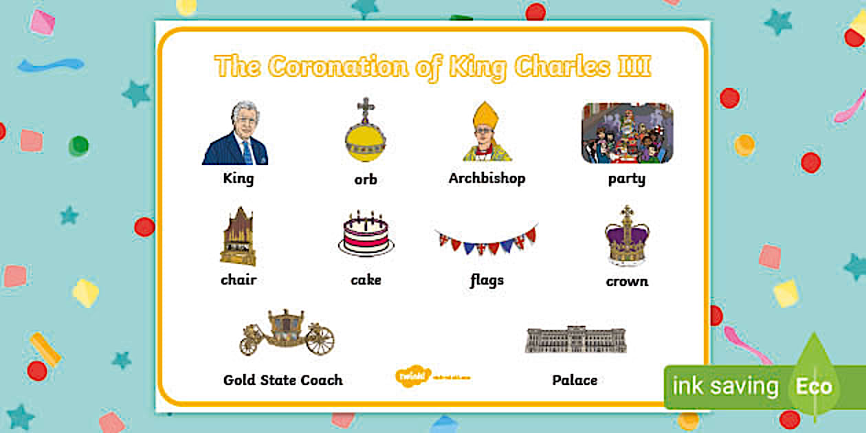 Coronation Key Word Topic Mat - Twinkl Phonics Level 5 - KS1