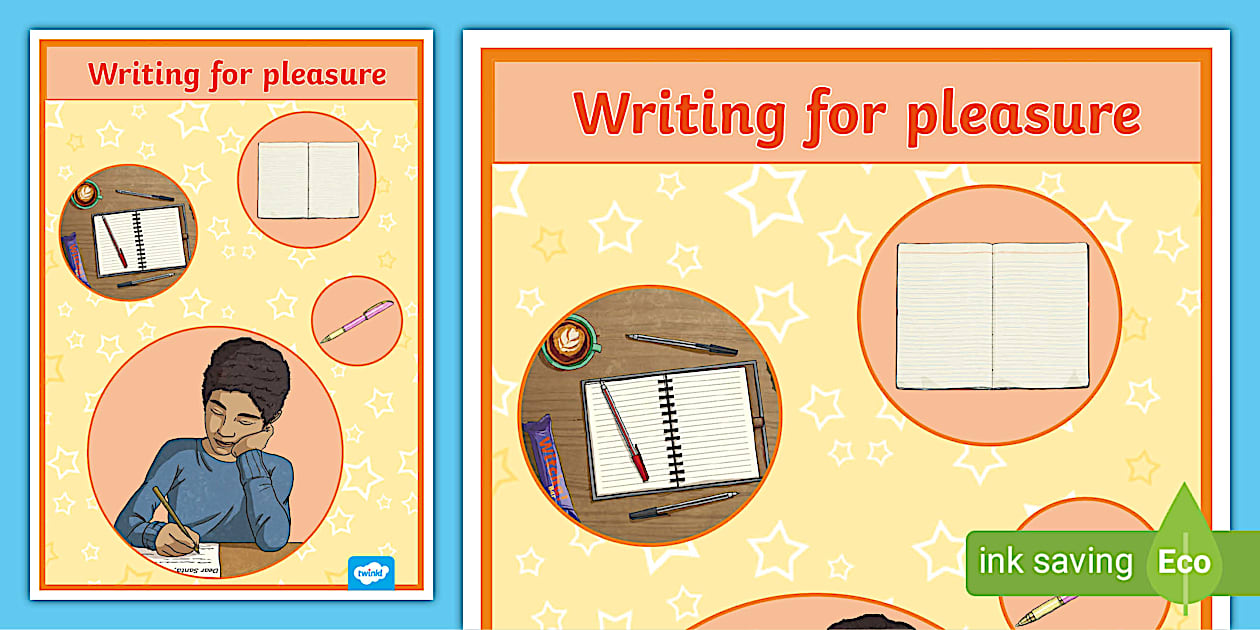 Writing for Pleasure Display Poster