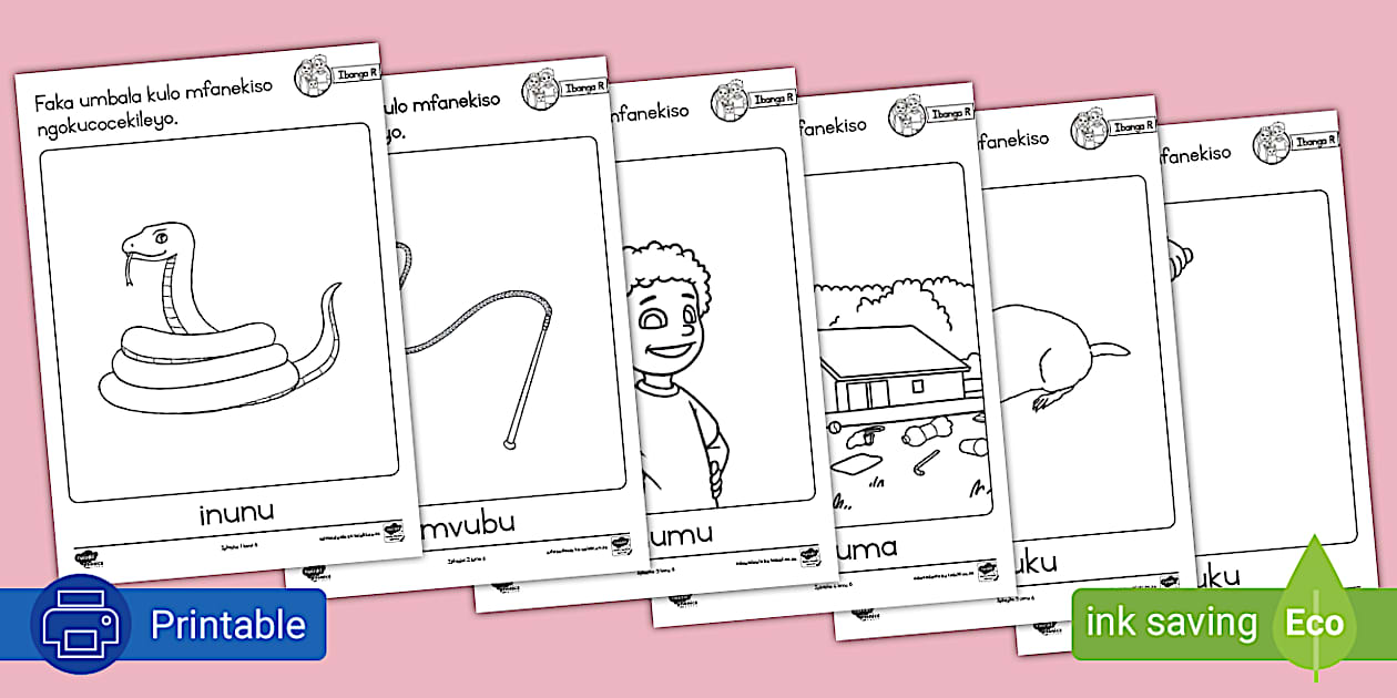 Ibanga R Izandi: Unobumba U Amaphepha Okufaka Imibala