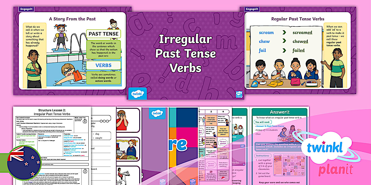 Phase 1 Writing: Word Choice: Irregular Past Tense Verbs