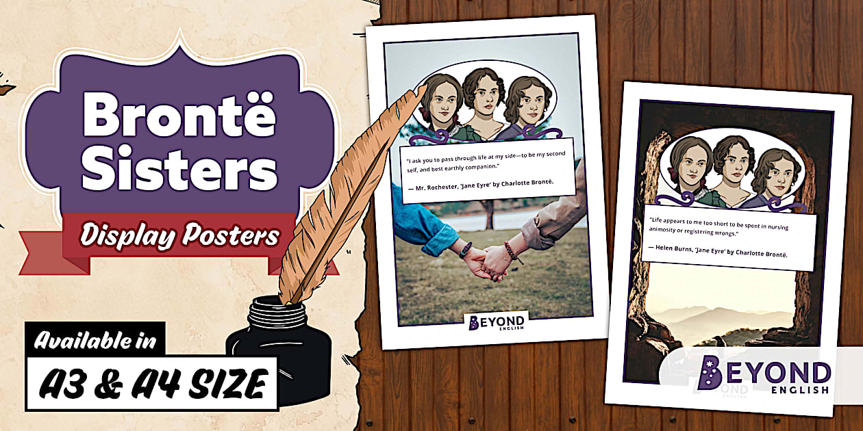 Brontë Sisters Display Posters