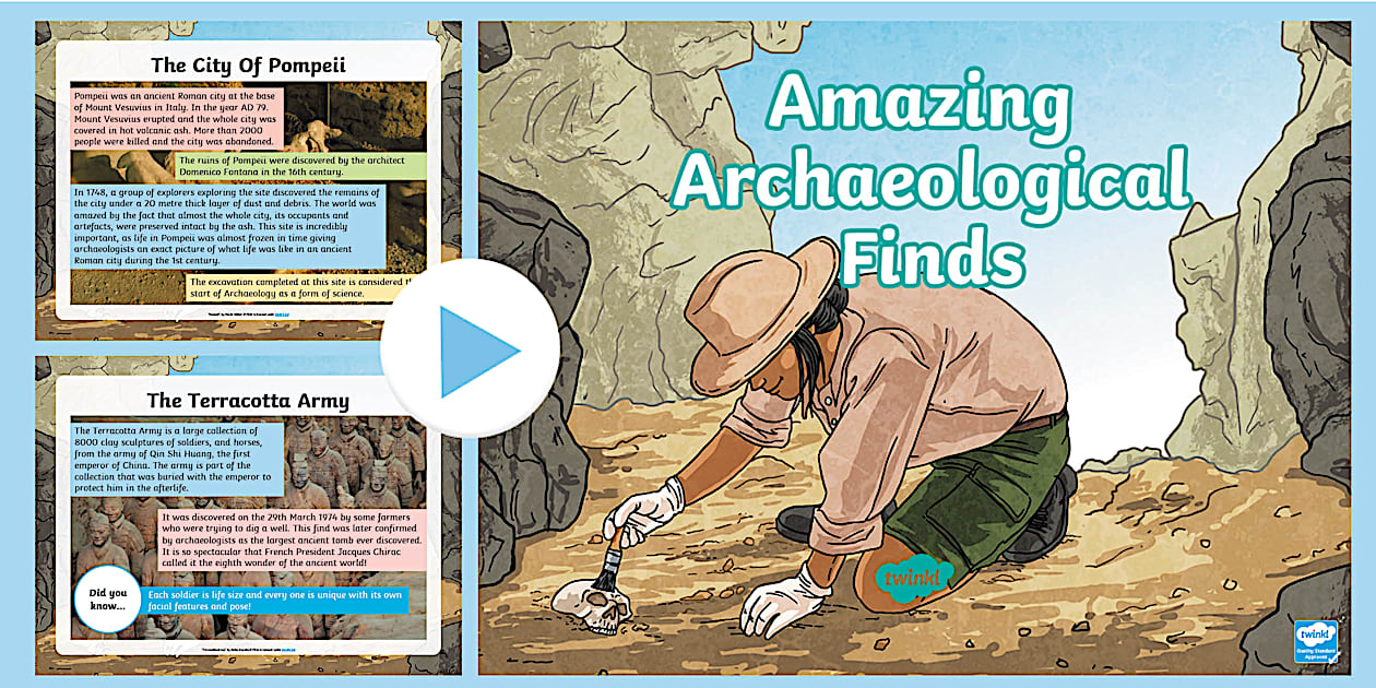 Amazing Archaeological Finds PowerPoint (teacher made)