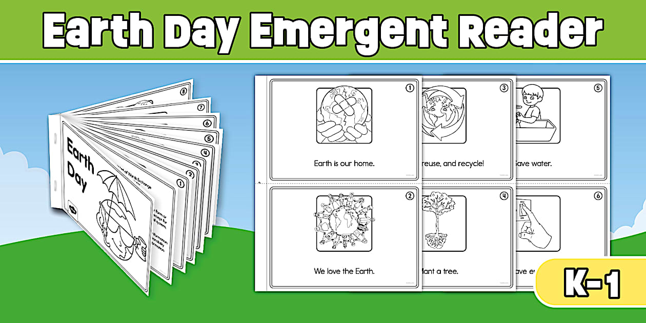 Earth Day Emergent Reader