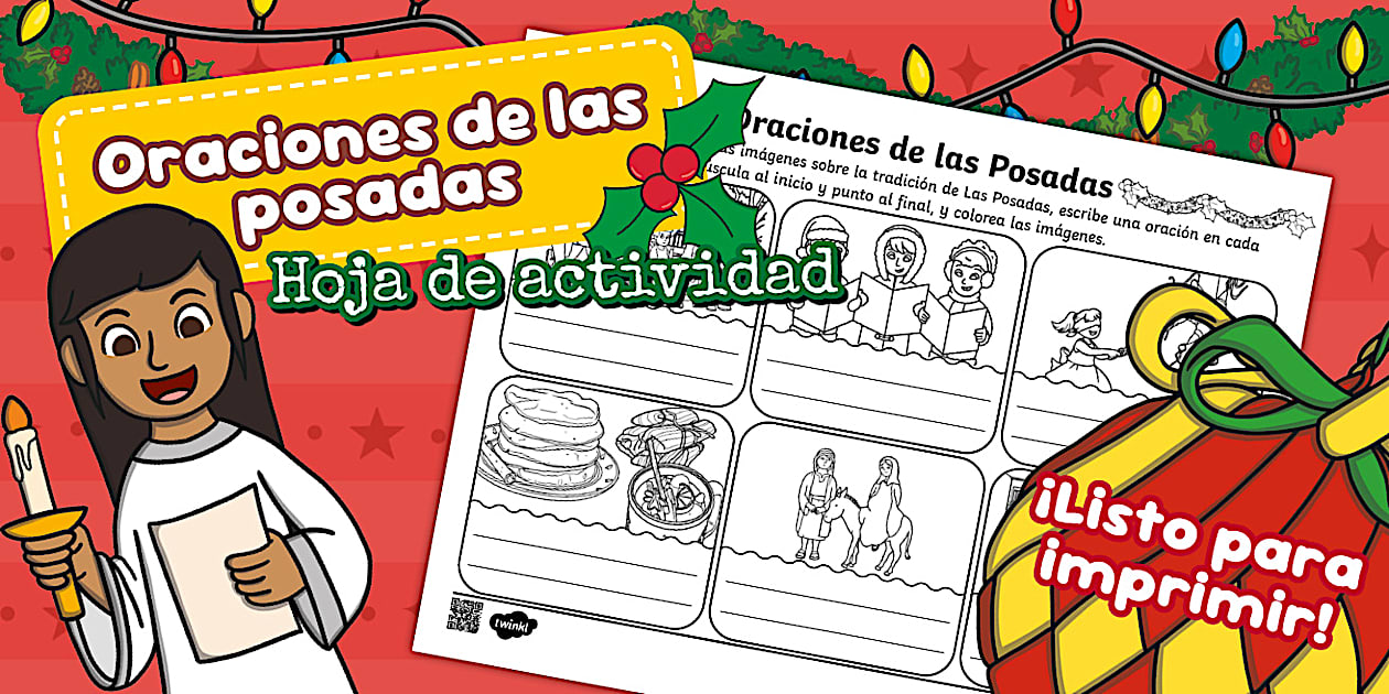 Construyamos oraciones navideñas: Las Posadas