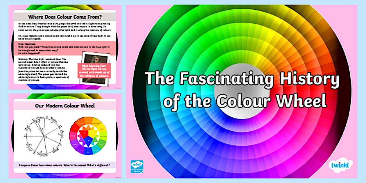 The Fascinating History of the Colour Wheel - Twinkl