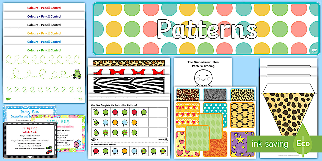 Childminder Patterns EYFS Resource Pack - Twinkl