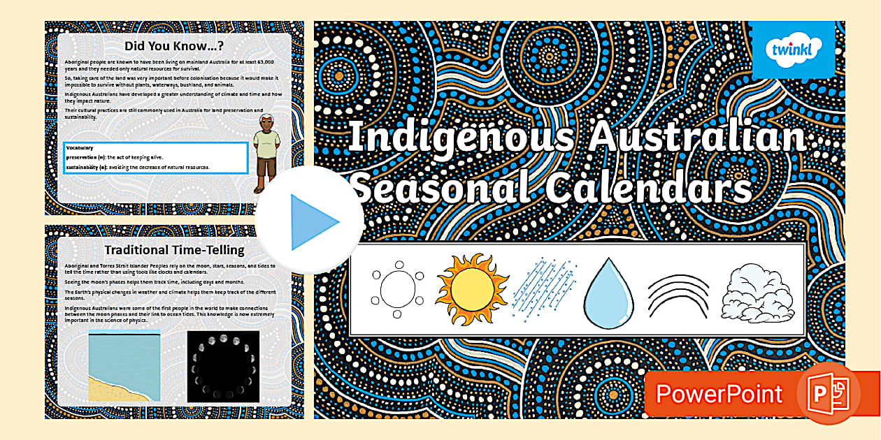 Indigenous Australian Seasonal Calendars | Twinkl - Twinkl