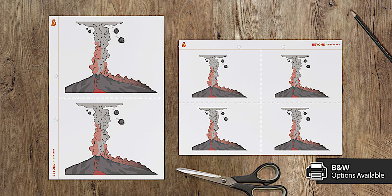 Pyroclastic Flow Illustration | Geography | Beyond Secondary