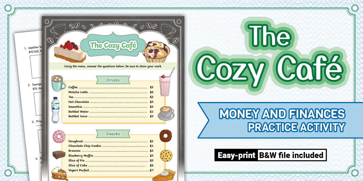 Canadian Money: The Cozy Café