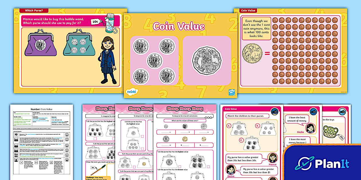 Year 1 Number: Magnificent Money Maths Lesson 2 - Twinkl