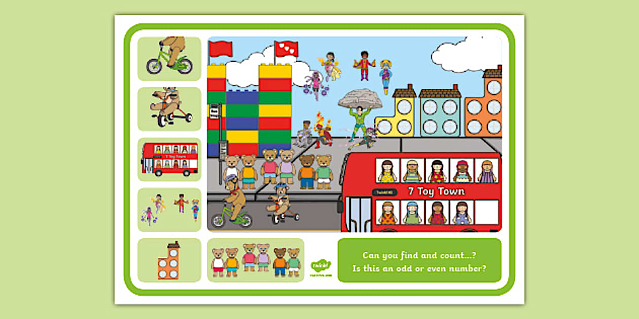 👉 Talk About Odd and Even Numbers Maths Activity - Twinkl