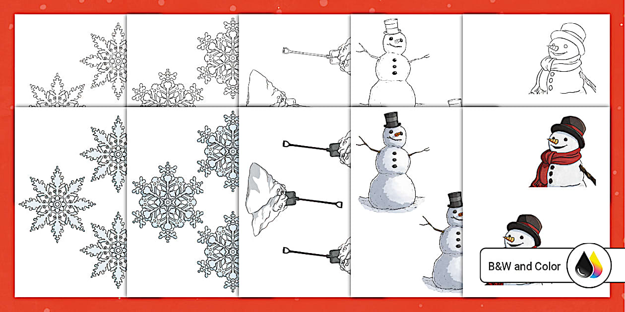 It's Snow Great!! Bulletin Board Cutouts (teacher made)