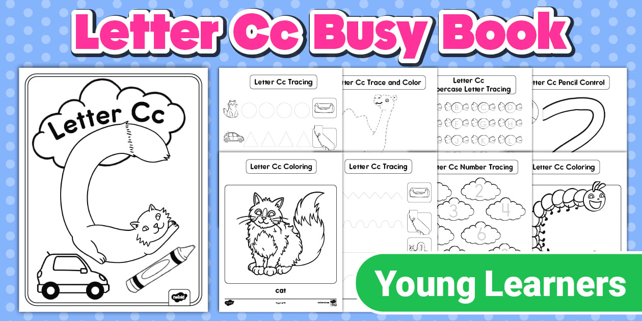 Letter Cc Busy Book