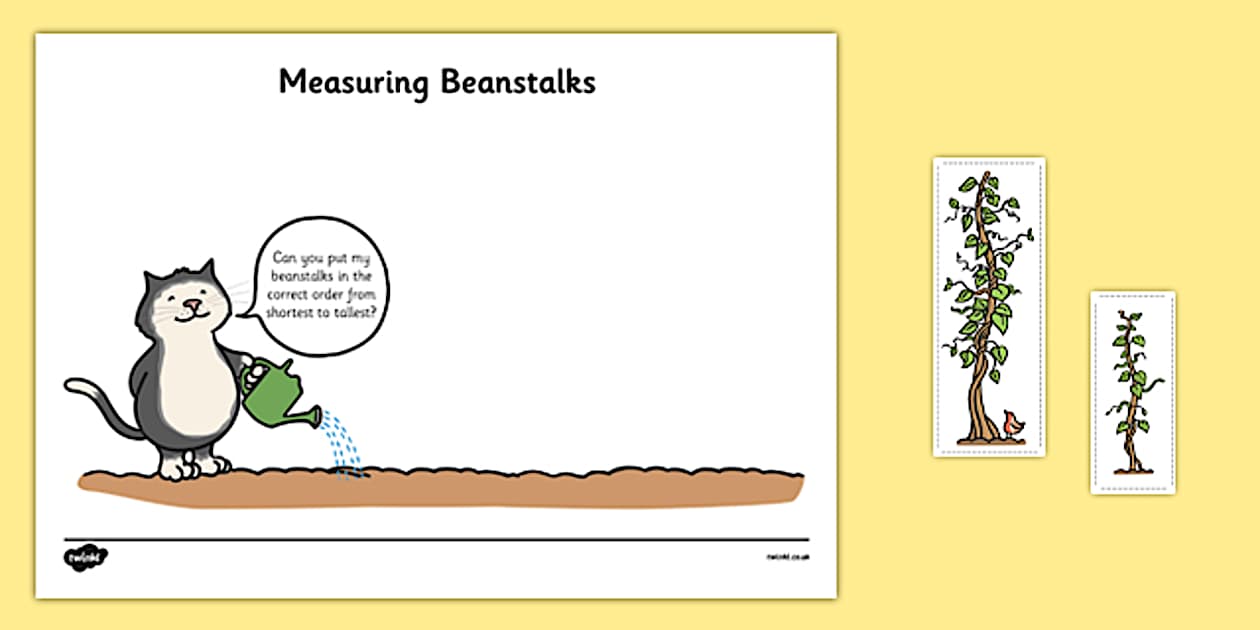 Beanstalk Measuring Game Resource Pack - Twinkl