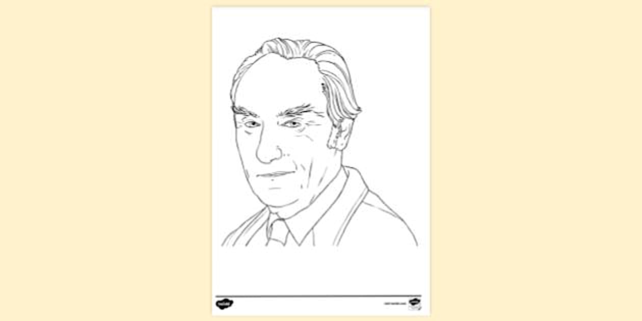 Francis Crick Colouring | Colouring Sheet