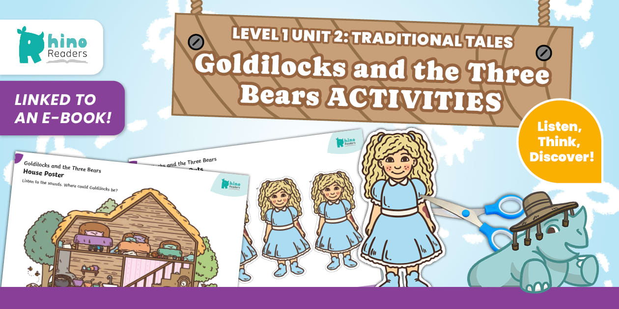 Level 1 Phonics ‘Goldilocks and the Three Bears’ Activities