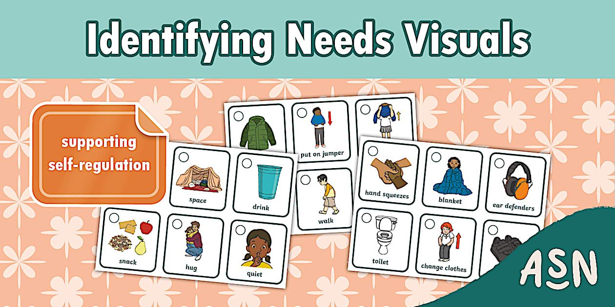 Identifying Needs Visual Support Cards for Regulation