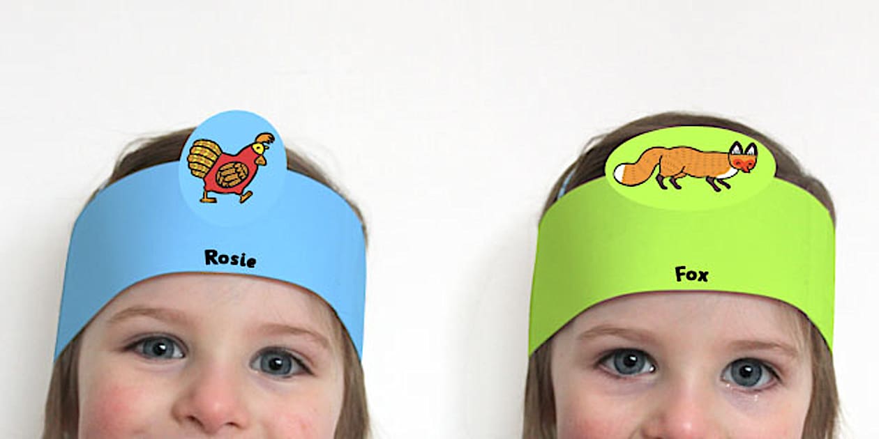Role Play Headbands Rosie's Walk