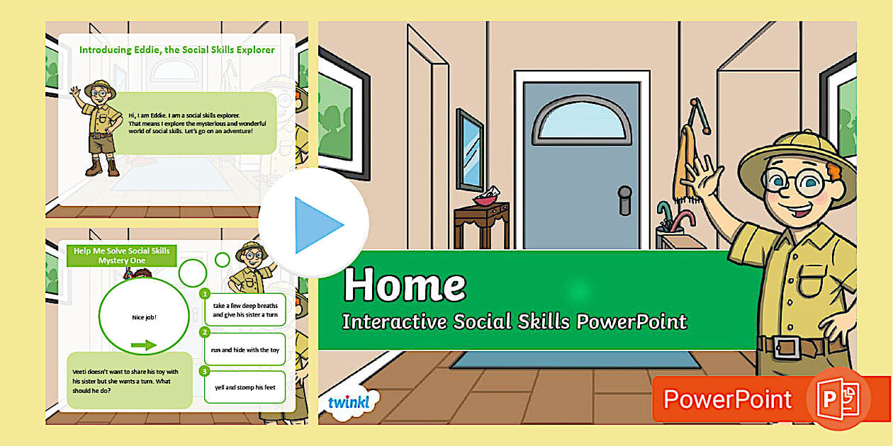 Home: Interactive Social Skills Scenario F-2 PowerPoint