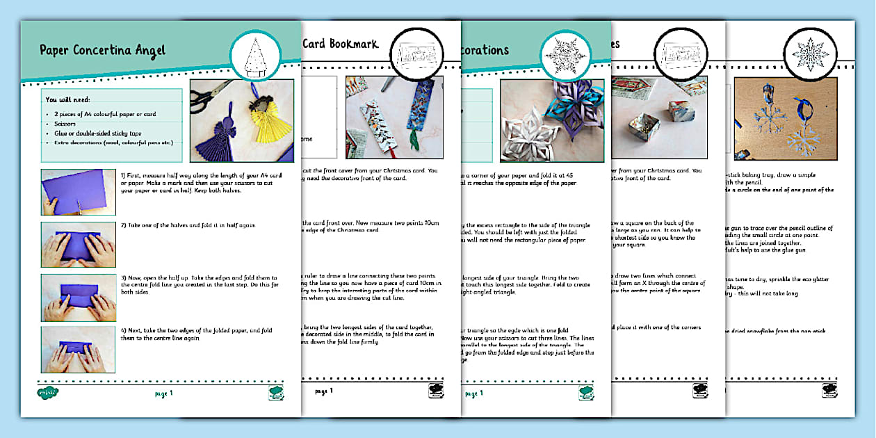 Trainee & ECT KS2 Christmas Craft Pack