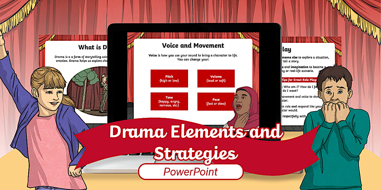 Drama Elements and Strategies PowerPoint