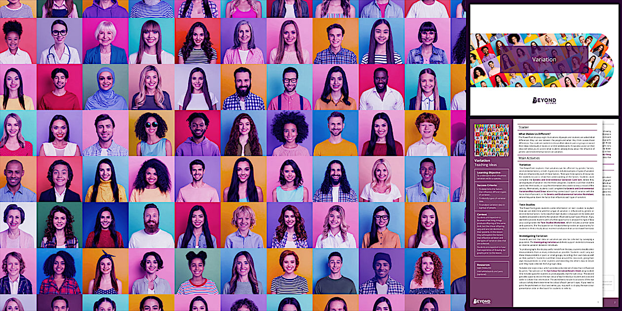 KS3 Inheritance and Evolution: Variation | Beyond Science