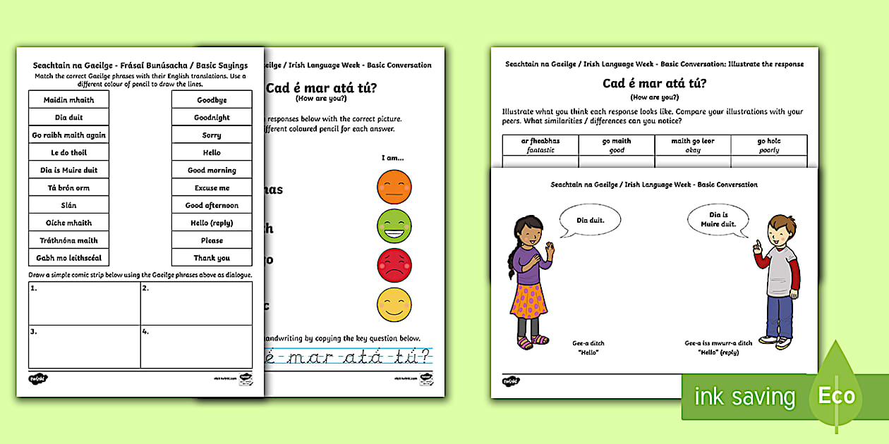Irish Sayings - Twinkl Ireland Resources (Lehrer gemacht)