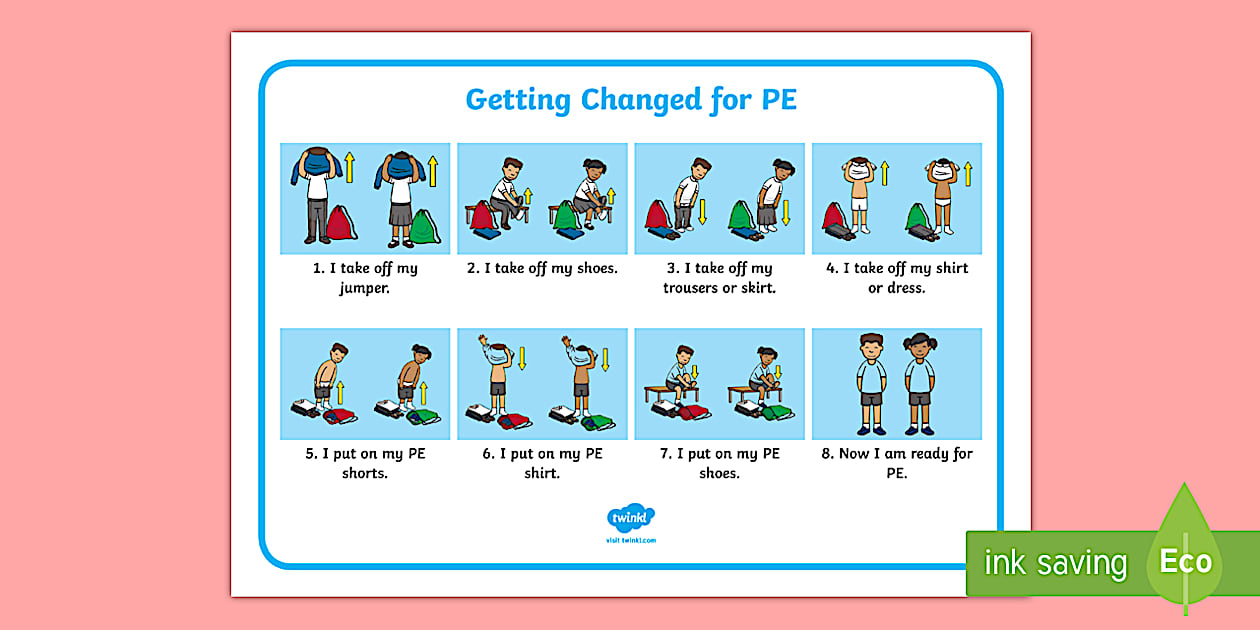 PE Changing Clothes Mats (teacher made) - Twinkl