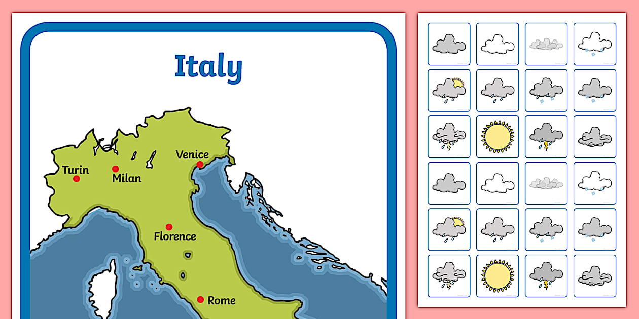 👉 Weather Forecasting Italy Role-Play Pack (teacher made)