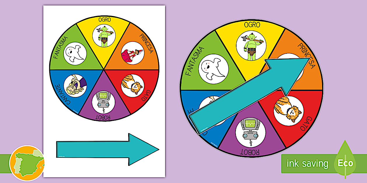 Ruleta de voces de lectura (teacher made) - Twinkl