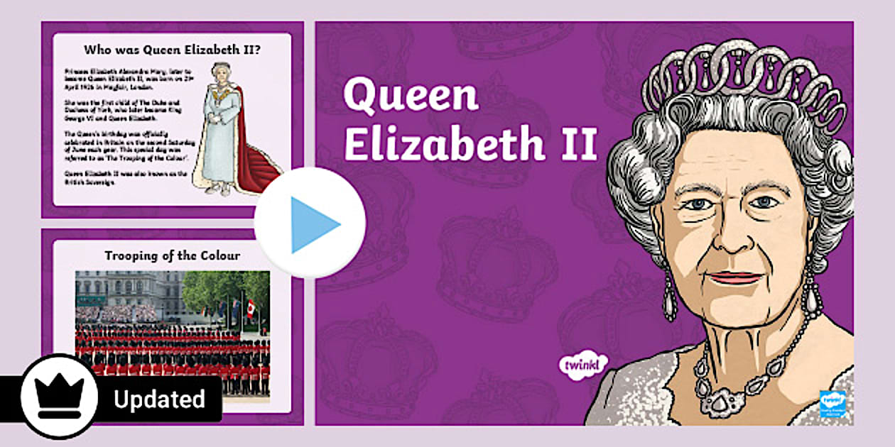 Queen Elizabeth ll PowerPoint (teacher made) - Twinkl