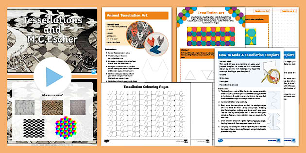 Tessellations Lesson Pack | Year 4 Mathematics & Visual Arts