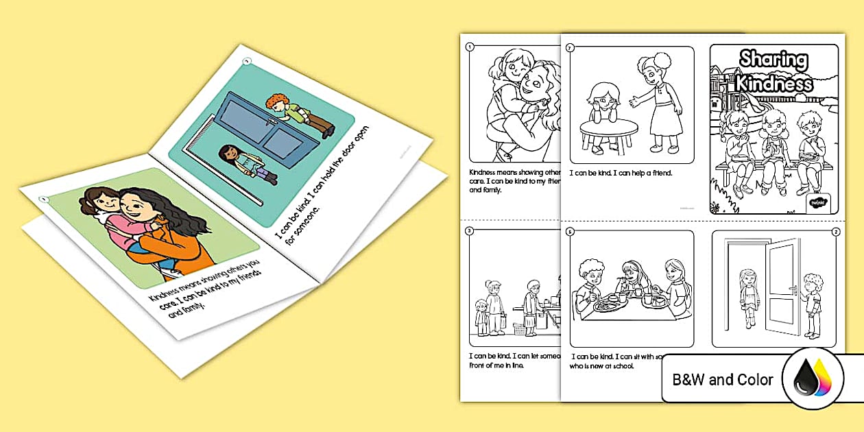 Sharing Kindness Emergent Reader | Kindergarten | Twinkl USA