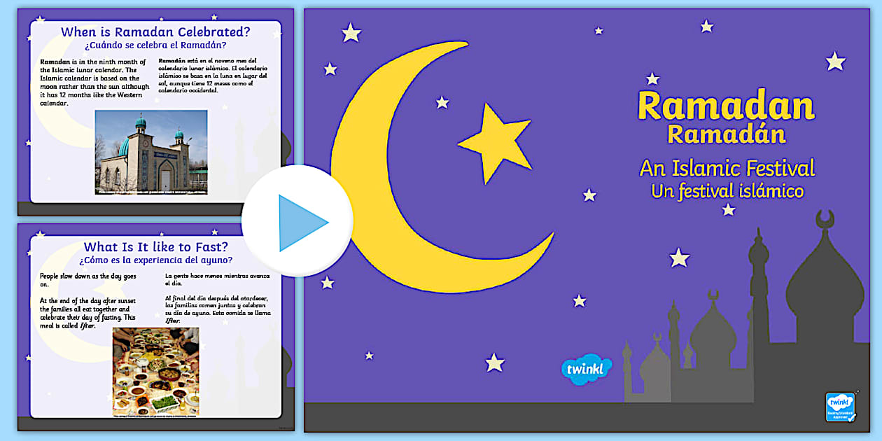 Ramadan Information PowerPoint English/Spanish - Ramadan Information