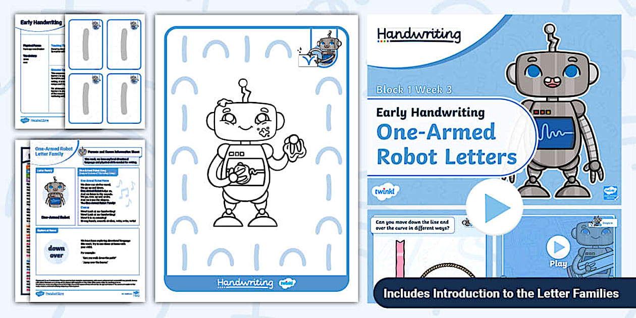 Early Handwriting: Block 1 Week 3