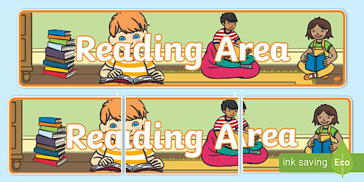👉 Reading Area Sign (teacher made) - Twinkl