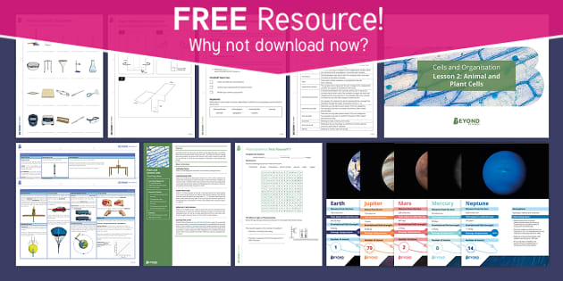 Free BEYOND Year 7 - 10 Science Topics Taster Pack - Twinkl