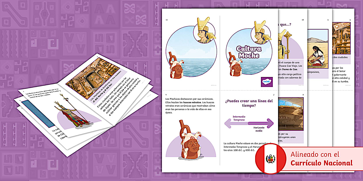 Folleto: Cultura Moche (creat de profesori) - Twinkl