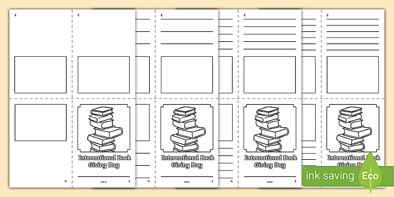International Book Giving Day Mini Book (Teacher-Made)