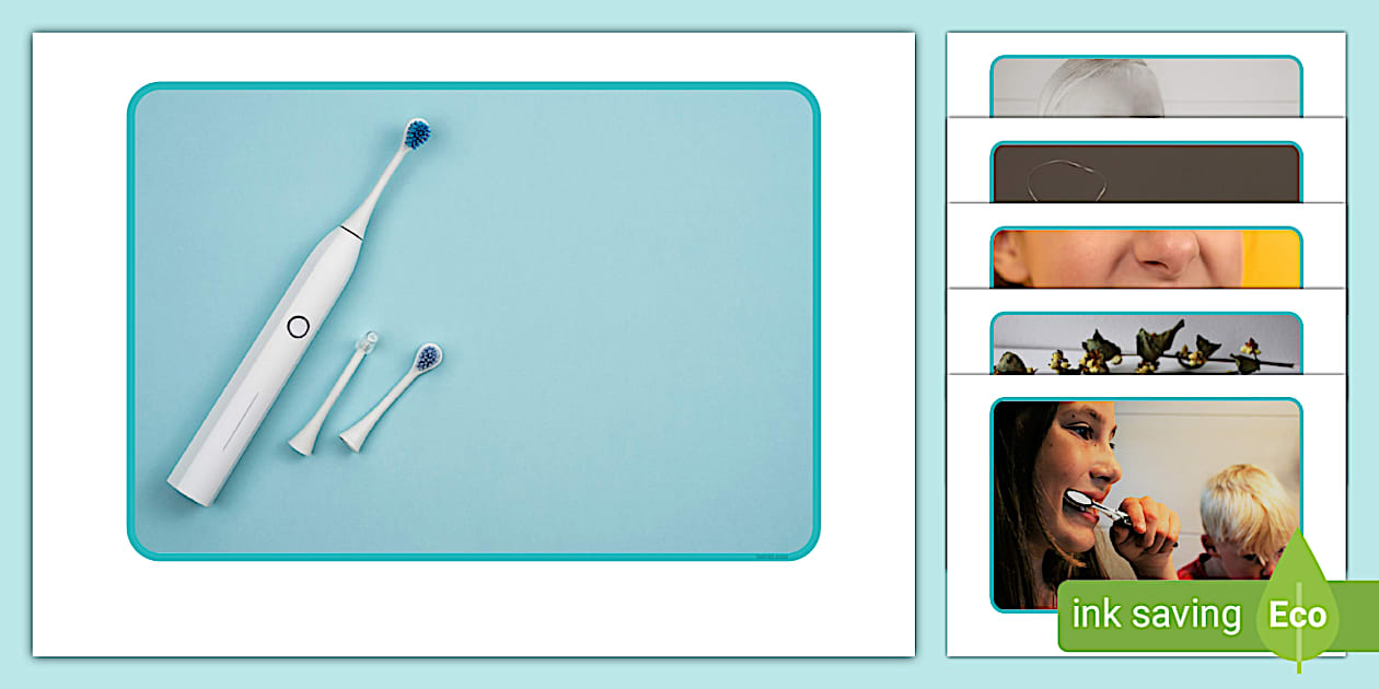 Teeth and Teeth Brushing Photo Display Pack - Twinkl - KS1