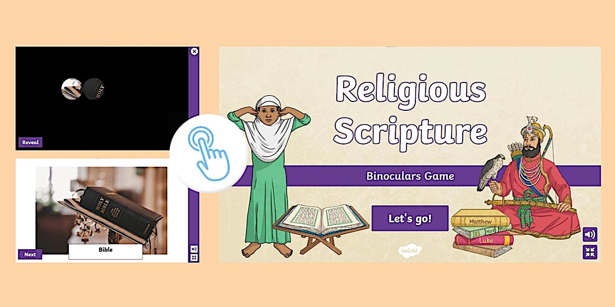 RE: Religious Scripture: Year 3 Interactive Binocular Game