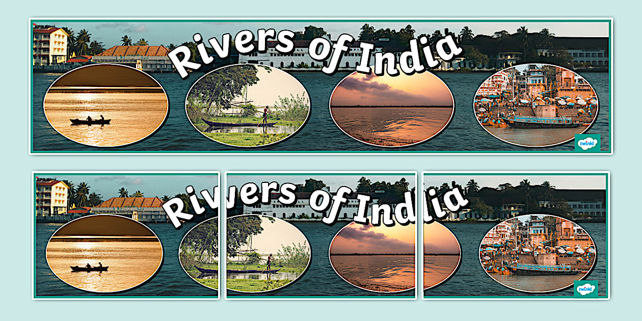 Rivers of India Photo Display Banner